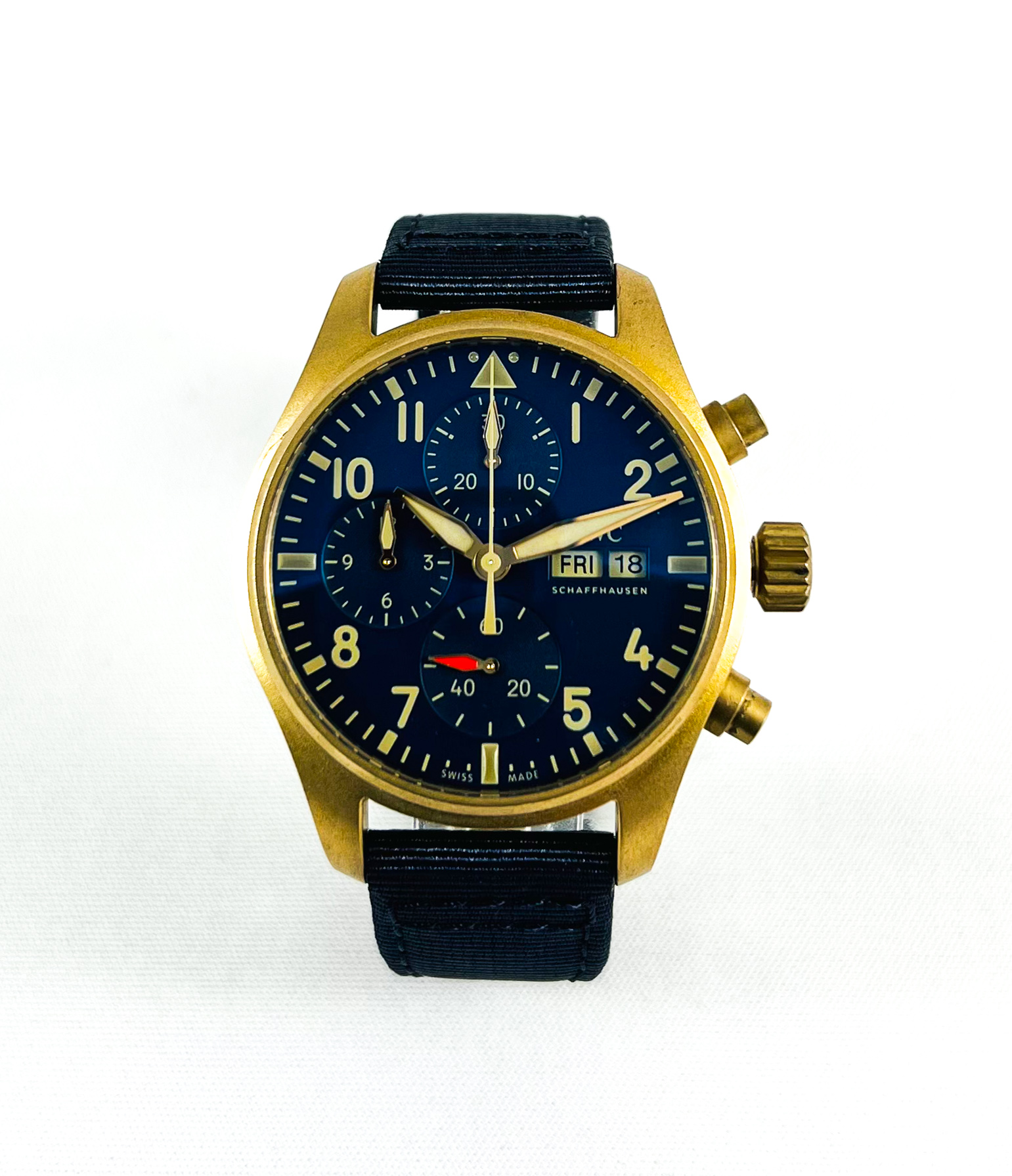 IWC Pilot Chronograph Bronze